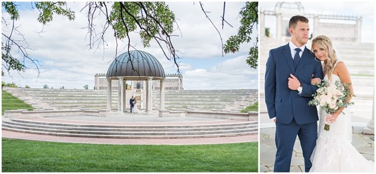 Summer Wedding Romance at an airplane hanger | Heather Sherrill Photography