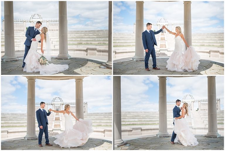 Summer Wedding Romance at an airplane hanger | Heather Sherrill Photography